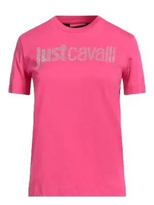 Just Cavalli JUST CAVALLI Logo-print T-Shirt Fuchsia