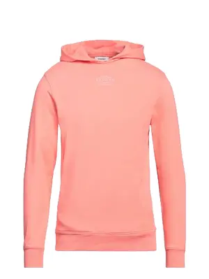 Sandro Cotton Blend French Terry Sweatshirt Coral