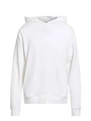 Sandro Cotton Blend French Terry Sweatshirt - White