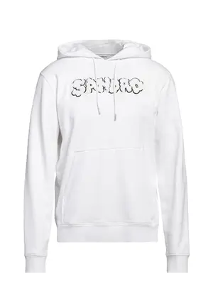 Sandro Cotton-blend Sweatshirt - White