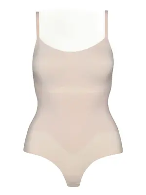 Commando Zone Smoothing Scoop-neck Bodysuit - Tnu-beige