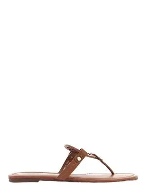 Tory Burch Tory Burch Miller Flip-Flop Slides Brown