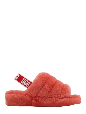 UGG Fluff Yeah Slide - Red