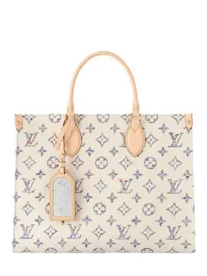 LOUIS VUITTON Onthego MM White