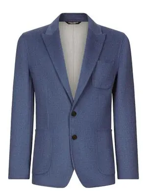 Dolce & Gabbana Portofino Virgin-wool Blazer - Blue