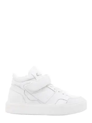 Zadig&Voltaire Flash Mid-top Flatform Sneakers - White