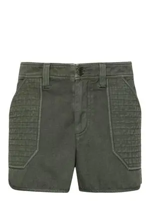 Zadig&Voltaire Sei Twill Mini Shorts - Green