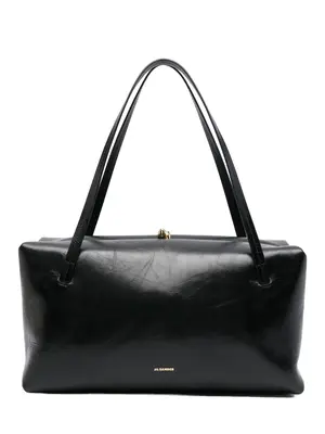 JIL SANDER Goji Shoulder Bag - Black