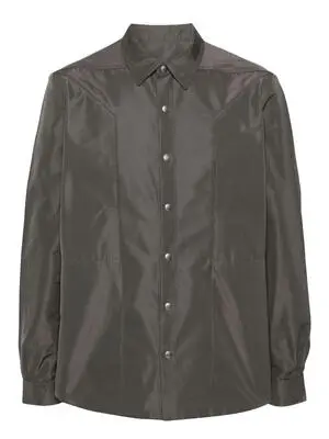 Rick Owens Fogpocket Shirt Jacket - Grey