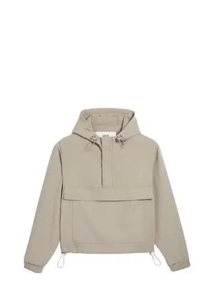 Ami Hooded Windbreaker - Neutrals