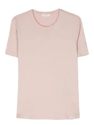 Orlebar Brown Soft Cotton T-shirt - Pink