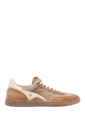Moma Panelled Suede Sneakers - Neutrals