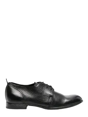 Moma Leather Derby Shoes - Black