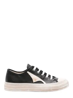 MOMA Moma Panelled Leather Sneakers