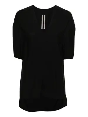 Rick Owens V-neck Blouse - Black