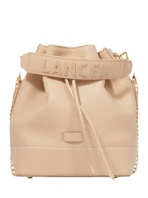 LANCEL Ninon Small Bucket Bag - Neutrals