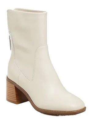 KELSI DAGGER BROOKLYN Island Heeled Boots White