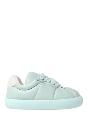 Marni Marni Padded Leather Sneakers Ice