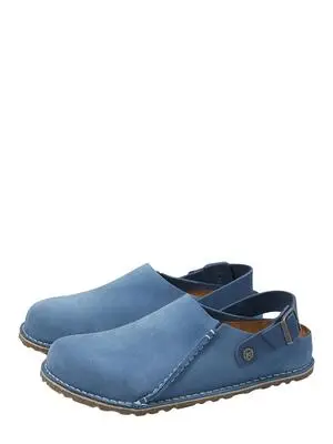 BIRKENSTOCK Birkenstock Lutry 365 Suede Clogs Blue