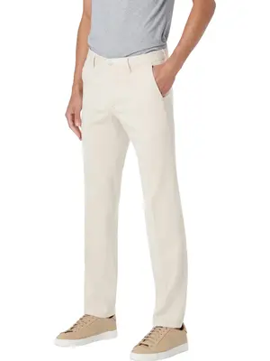Bugatchi Flat Front Stretch Chinos Stone