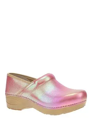 Dansko Xp 2.0 Clog - Pink Iridescent Leather