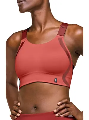 On Performance Flex Sports Bra Auburn/ruby