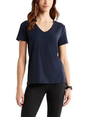Zella Breathe Active T-shirt - Navy Sapphire