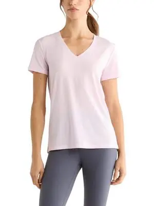 Zella Breathe Active T-shirt - Pink Snow