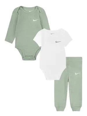 Nike Nike 3-Piece Bodysuits & Joggers Set Mica Green Heather