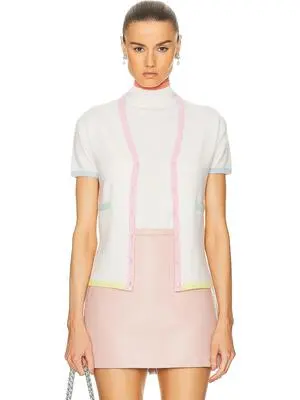 Chanel 1998 Cashmere Knit Set - Multi Ecru