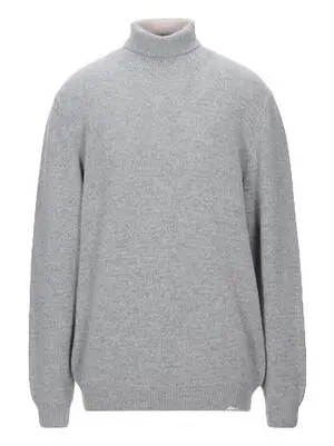 BROOKSFIELD Knitted Turtleneck Top - Grey