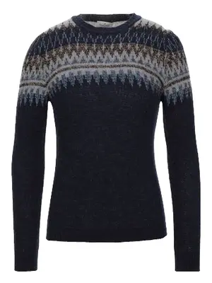 BROOKSFIELD BROOKSFIELD Virgin Wool Blend Sweater Blue