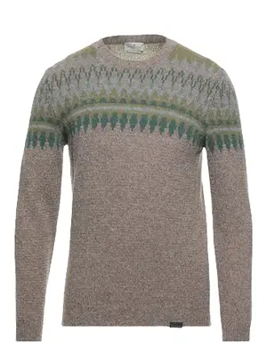 BROOKSFIELD Virgin Wool Blend Sweater - Grey