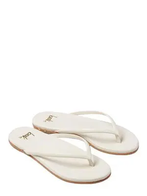 BEEK SUNBEAM Leather Flip-Flop Sandal