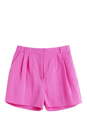 Chinti & Parker Wide-leg Cotton Shorts - Pink