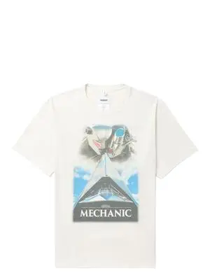 DOUBLET Android Mechanic Cotton T-shirt - White