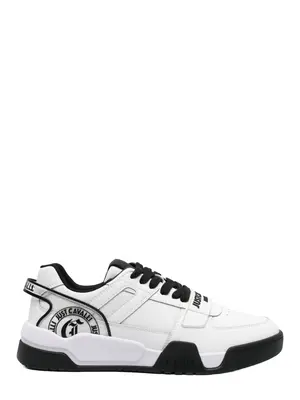 Just Cavalli Logo-strap Chunky Sneakers - White