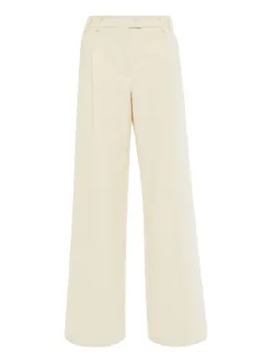 La DoubleJ La Comasca Jacquard Trousers - Neutrals