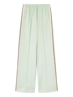 Palm Angels Side-stripe Track Pants - Green