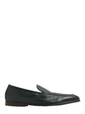 BARRETT Dune Leather Loafers - Green