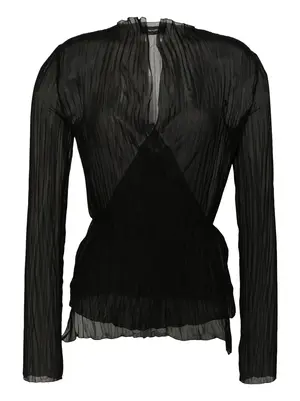 FABIANA FILIPPI Fabiana Filippi Plissé Blouse