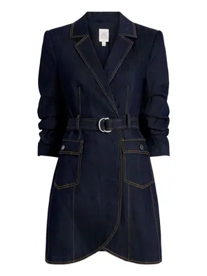 Cinq À Sept Jenessa Denim Minidress - Blue