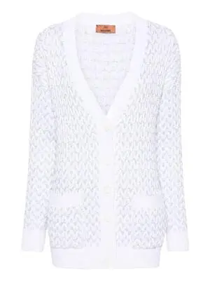 MISSONI Sequin-Embellished Chunky-Knit Cardigan