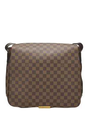 LOUIS VUITTON Damier Ebene Bastille Messenger Bag - Brown