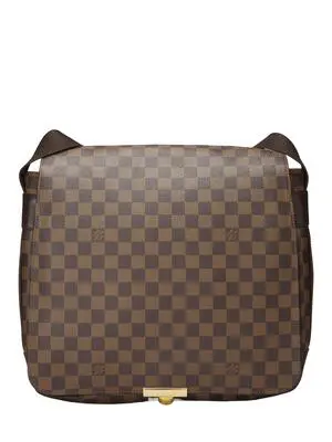 LOUIS VUITTON Damier Ebene Bastille Messenger Bag - Brown
