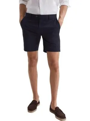 REISS Wicket Chino Shorts - Navy