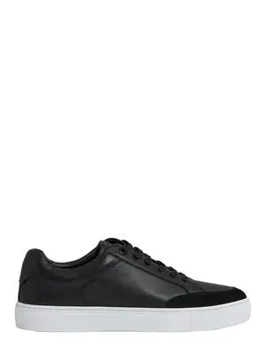 REISS Reiss Ashley Leather Low-Top Trainers