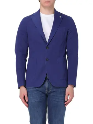 MANUEL RITZ Manuel Ritz Tailored Blazer Blue 1