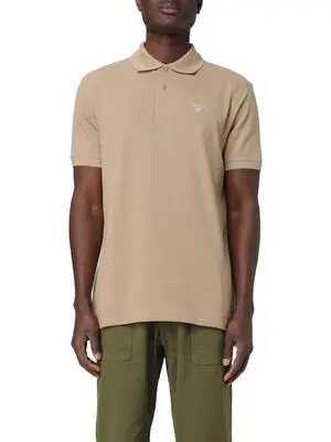 Barbour Polo Shirt Men Beige
