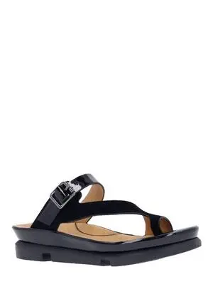 L'AMOUR DES PIEDS Alanza Toe Loop Sandal - Black